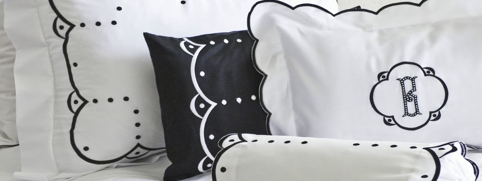 Monogrammed Bedding-Shop Custom Monogram Sheets Sets - Bella Lino Linens