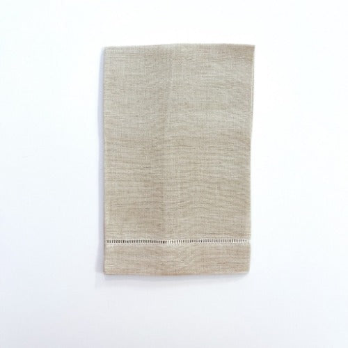 Monogrammed Linen Guest Towels - Bella Lino Linens