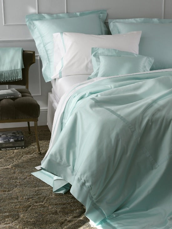 Monogrammed Bedding-Shop Custom Monogram Sheets Sets - Bella Lino Linens